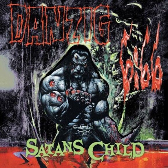 Danzig | Other | 666 Satans Child Black Splash Of Blood Red | Poshmark